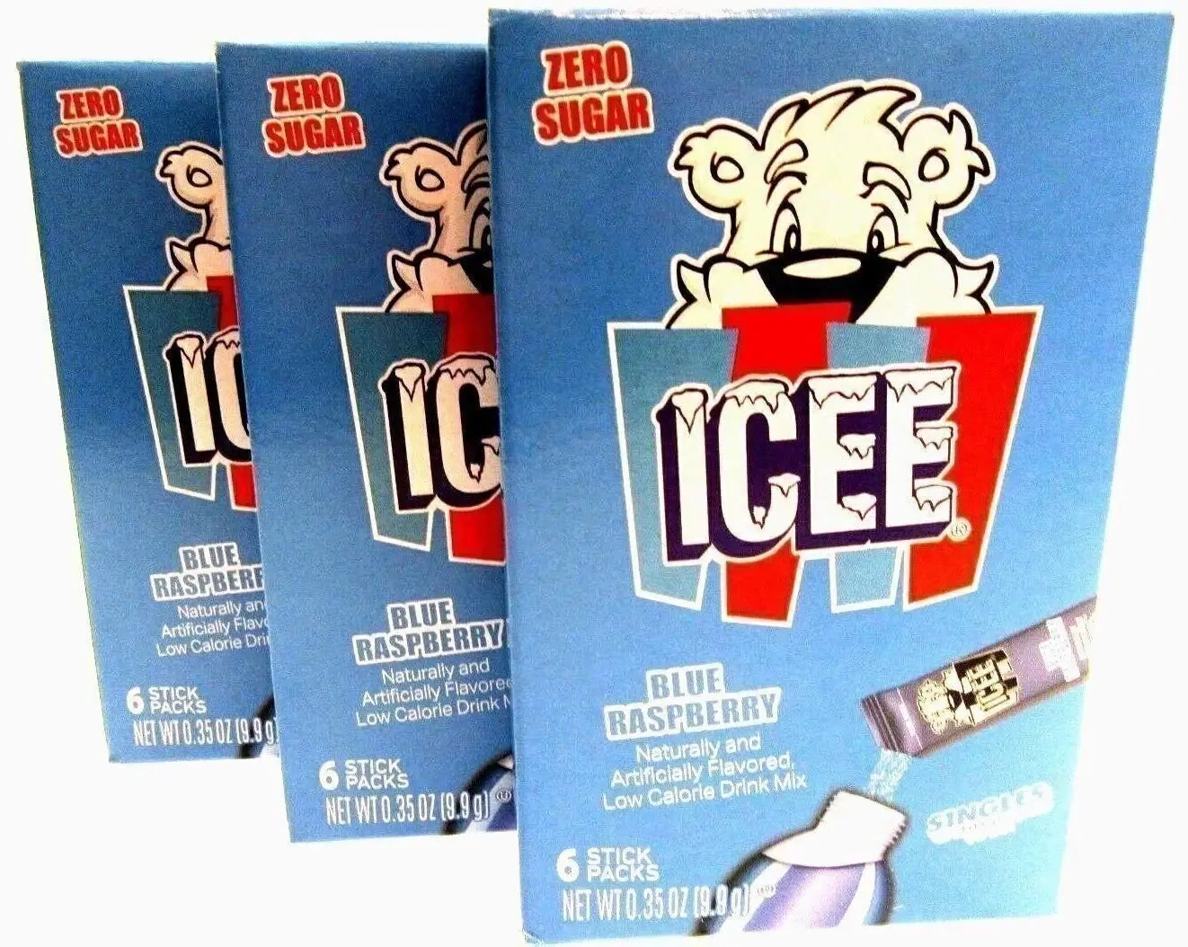 Icee Zero Sugar Free ~ Drink 6 sticks - Puzzle Supps